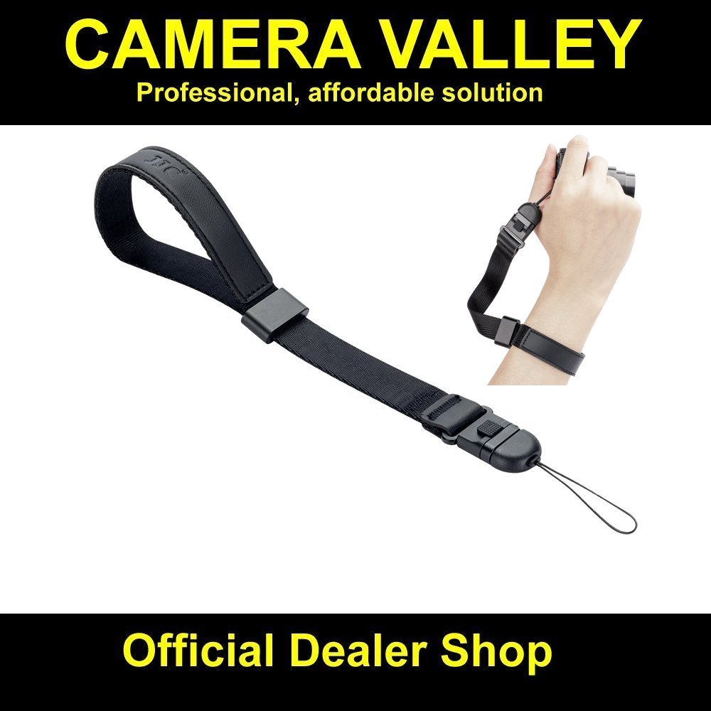 Wrist Strap Hand Strap for Compact point and shoot cameras WS-2 (Black ...
