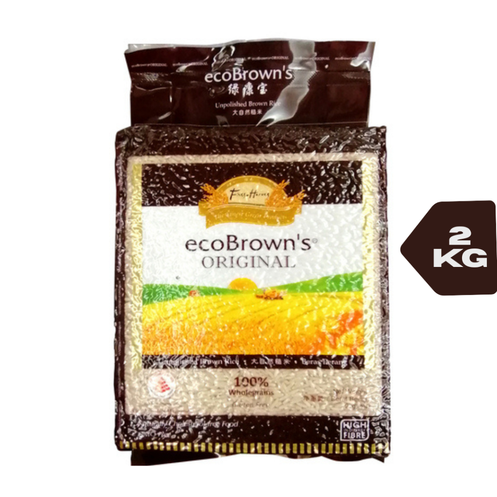ECOBROWN'S Multigrain Brown Rice 2Kg | Shopee Philippines