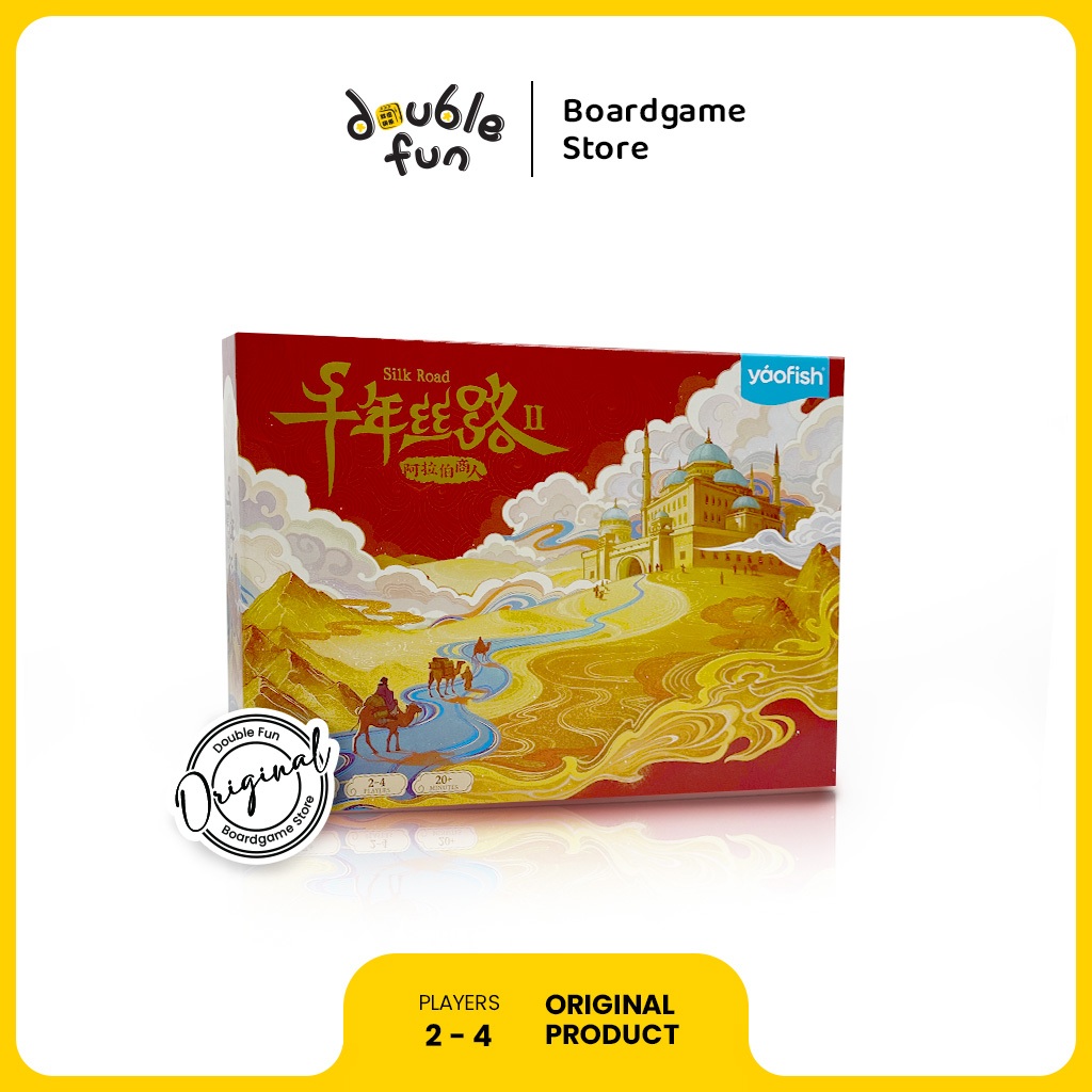 [Double Fun Boardgame] 千年丝路2: 阿拉伯商人 | Shopee Philippines