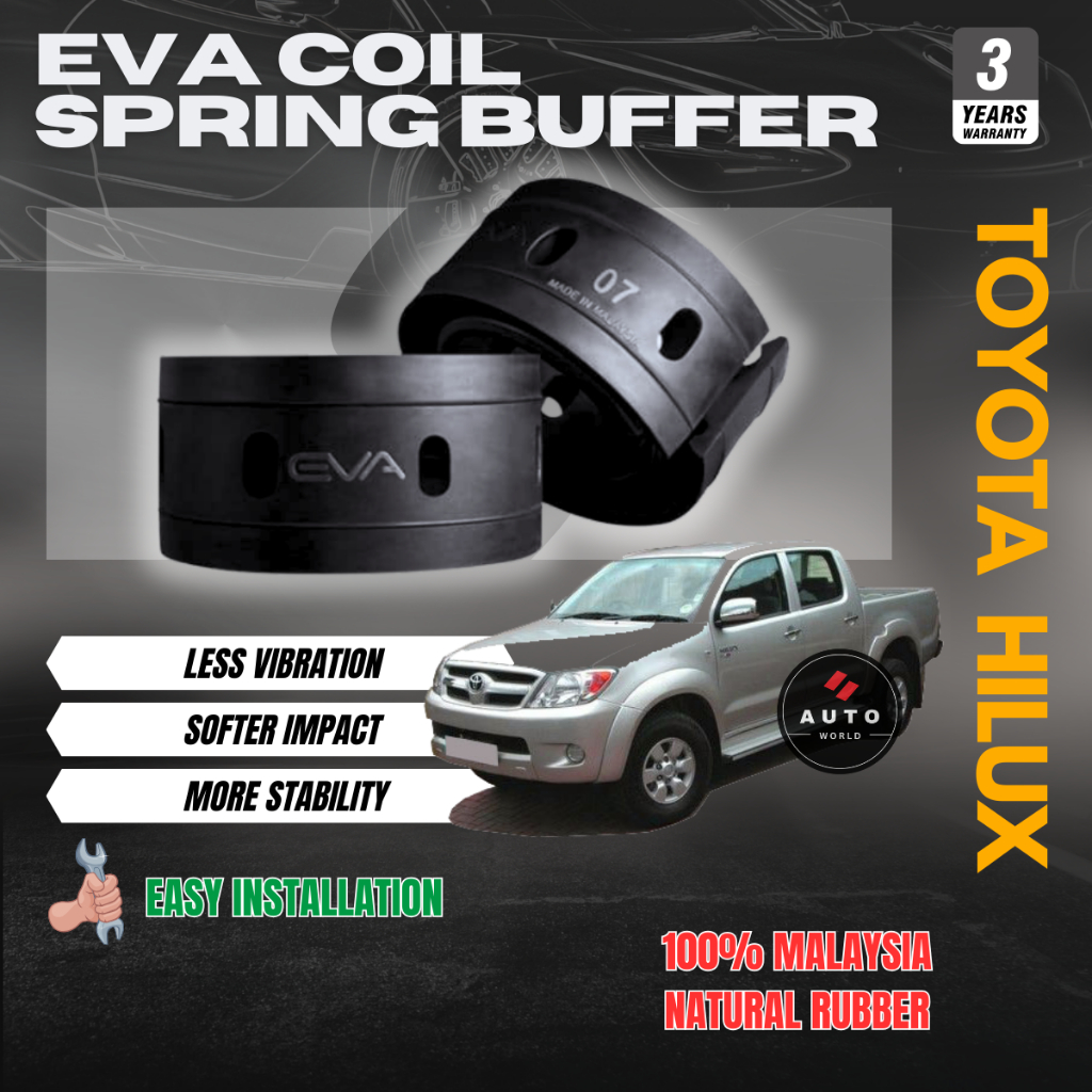 EVA Coil Spring Buffer TOYOTA HILUX 2005 Cushion Buffer Spring Rubber ...