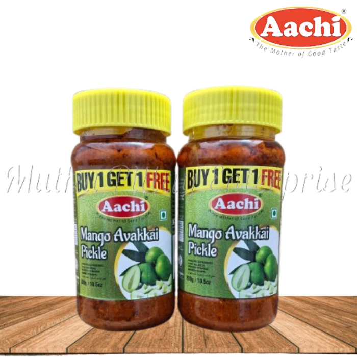 AACHI MANGO AVAKKAI PICKLE 300G (BUY 1 FREE 1) | Shopee Philippines