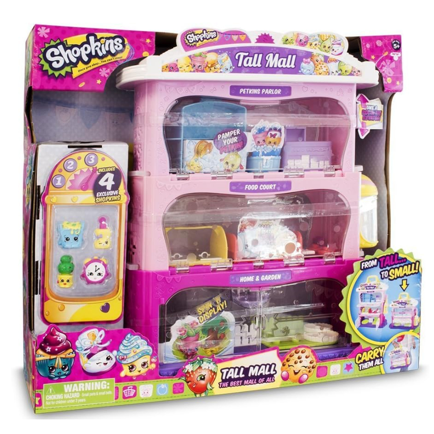 Shopkins Tall Mall Storage Case | Shopee Philippines
