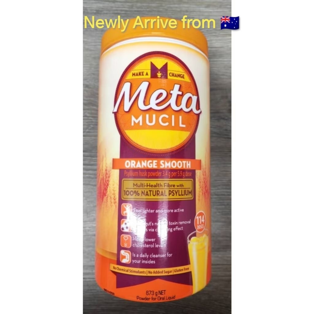 MetaMucil Orange Smooth /Lemon Lime Smooth /Wild Berry Smooth /Natural ...