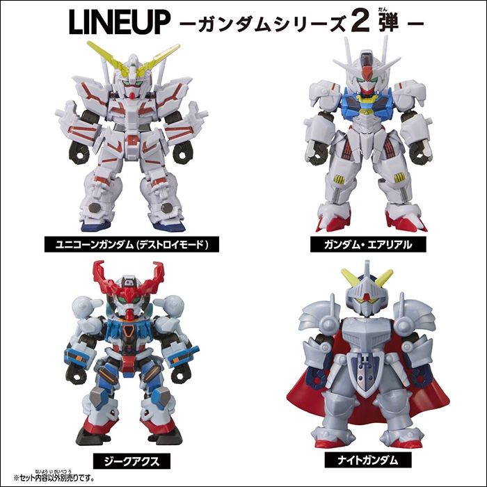 Bandai Block Cross volume 2 Includes: Unicorn Gundam Destroy Mode ...