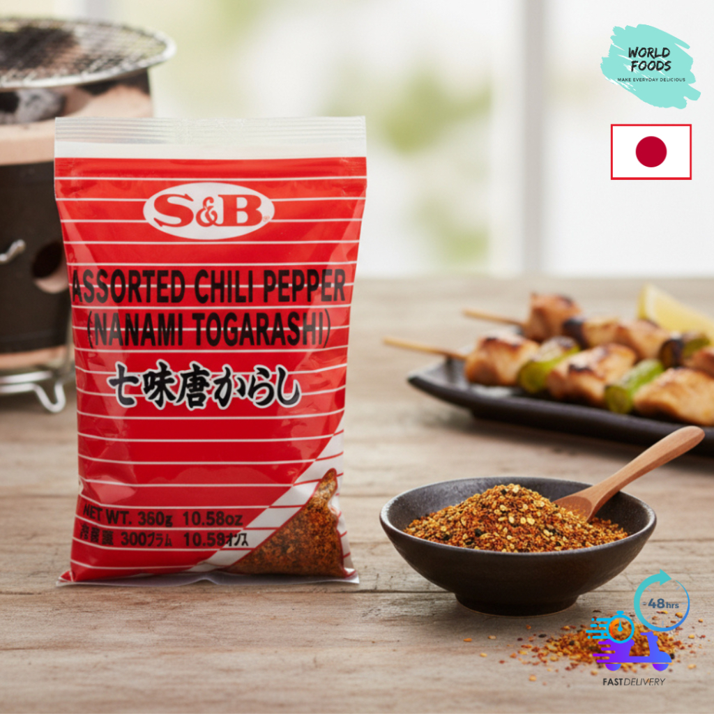 [NEW] S&B Shichimi Nanami Togarashi 300g Japanese 7 Spice Powder 日本七香粉 ...