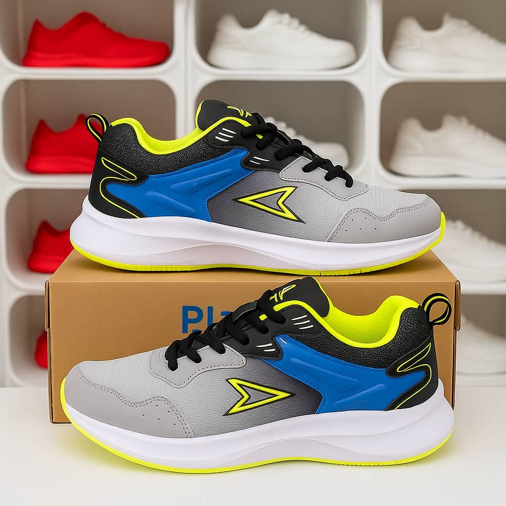 POWER Men's Sports Shoes (8422004) – Strong & Comfortable Grip Tread ...