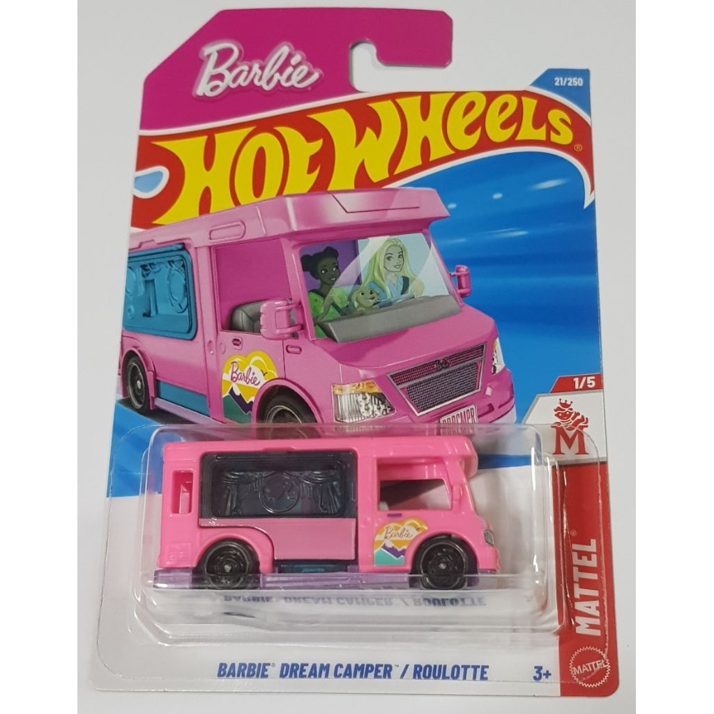 Hotwheels Barbie Dream Camper 26A | Shopee Philippines