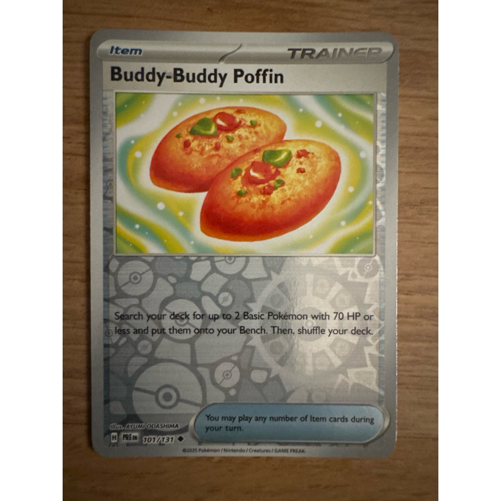 Buddy-Buddy Poffin 101/131 – Pokémon TCG Trainer Item Card | Shopee ...