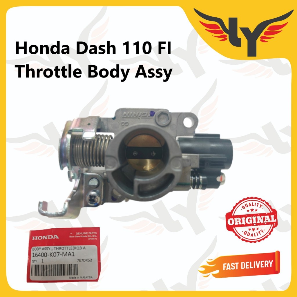 Honda Dash 110 FI Throttle Body Assy - 16400-K07-MA1 | Shopee Philippines