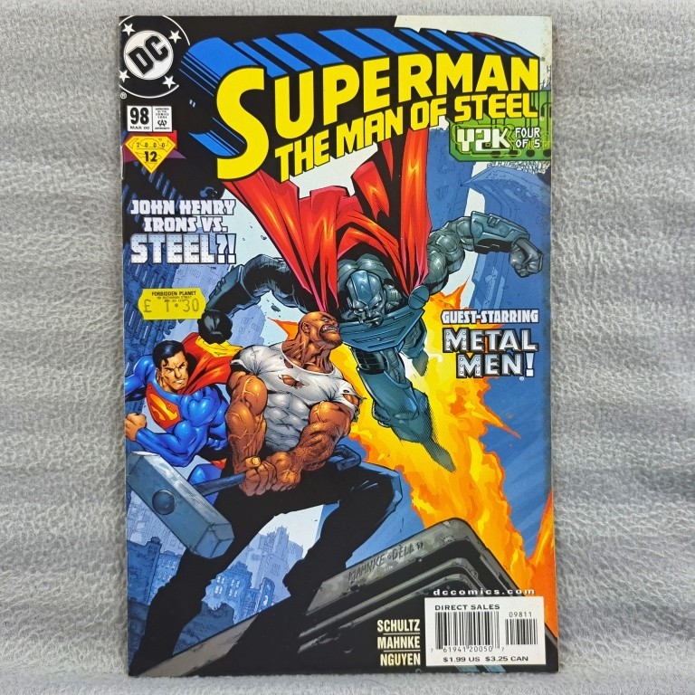 Superman: The Man of Steel 98 (DC Comics) Mark Schultz, Doug Mahnke ...