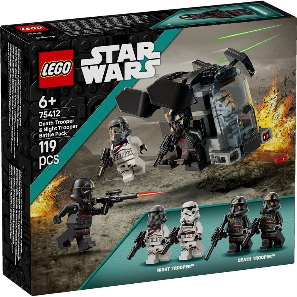 75412 Lego Star Wars Death Trooper & Night Trooper Battle Pac Building ...