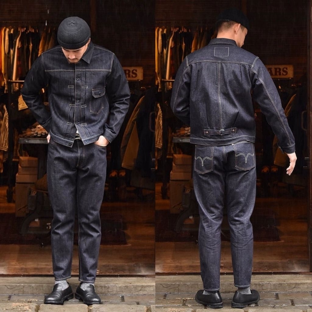 Pherrow's BUFFALO HONE STITCH 10th Anniversary 15.5oz jeans | Shopee ...