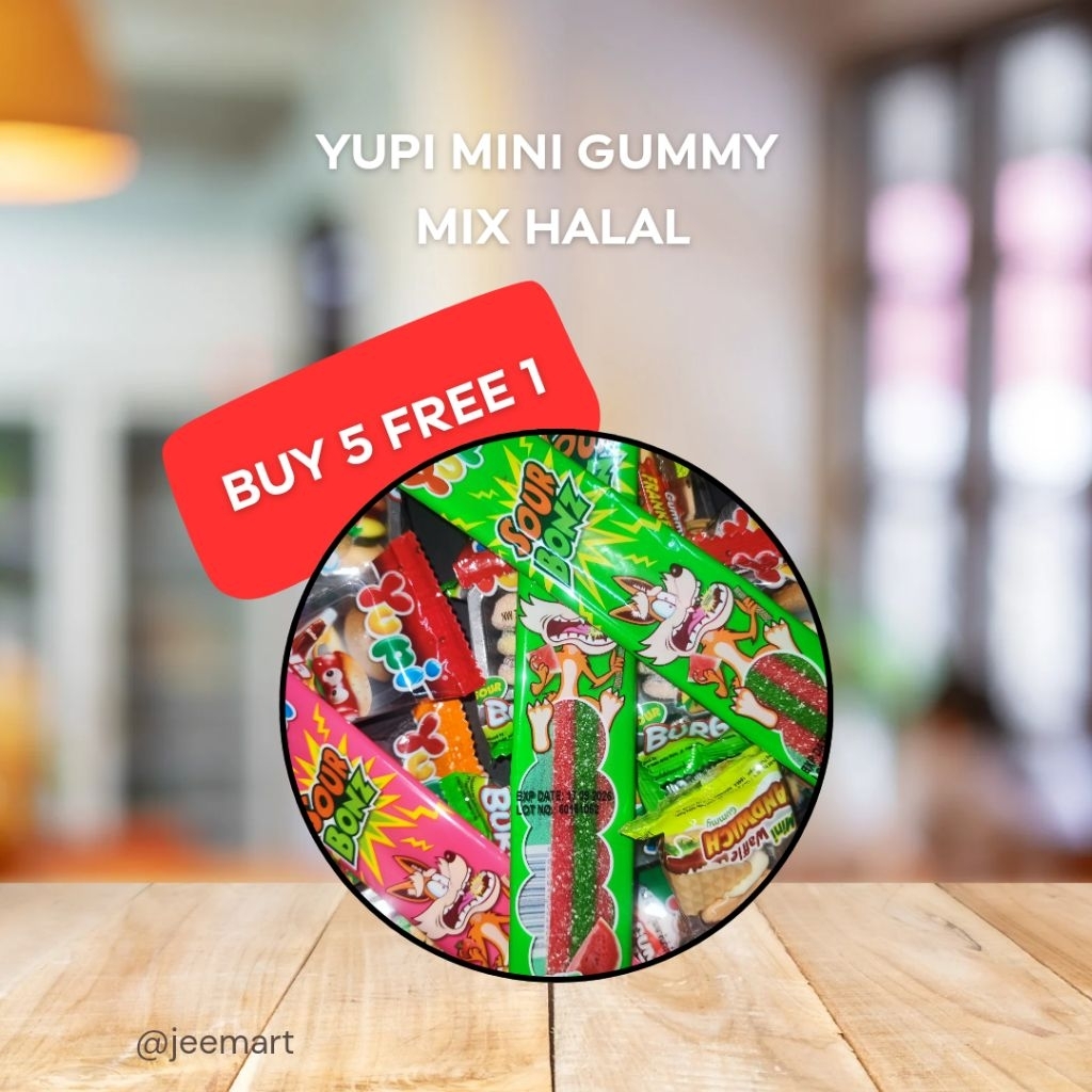 YUPI MINI GUMMY HALAL MIX | Shopee Philippines