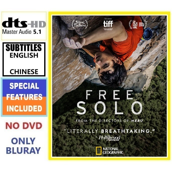 F648 Free Solo (2018) Documentary/Sport Dokumentari/Sukan | Shopee ...