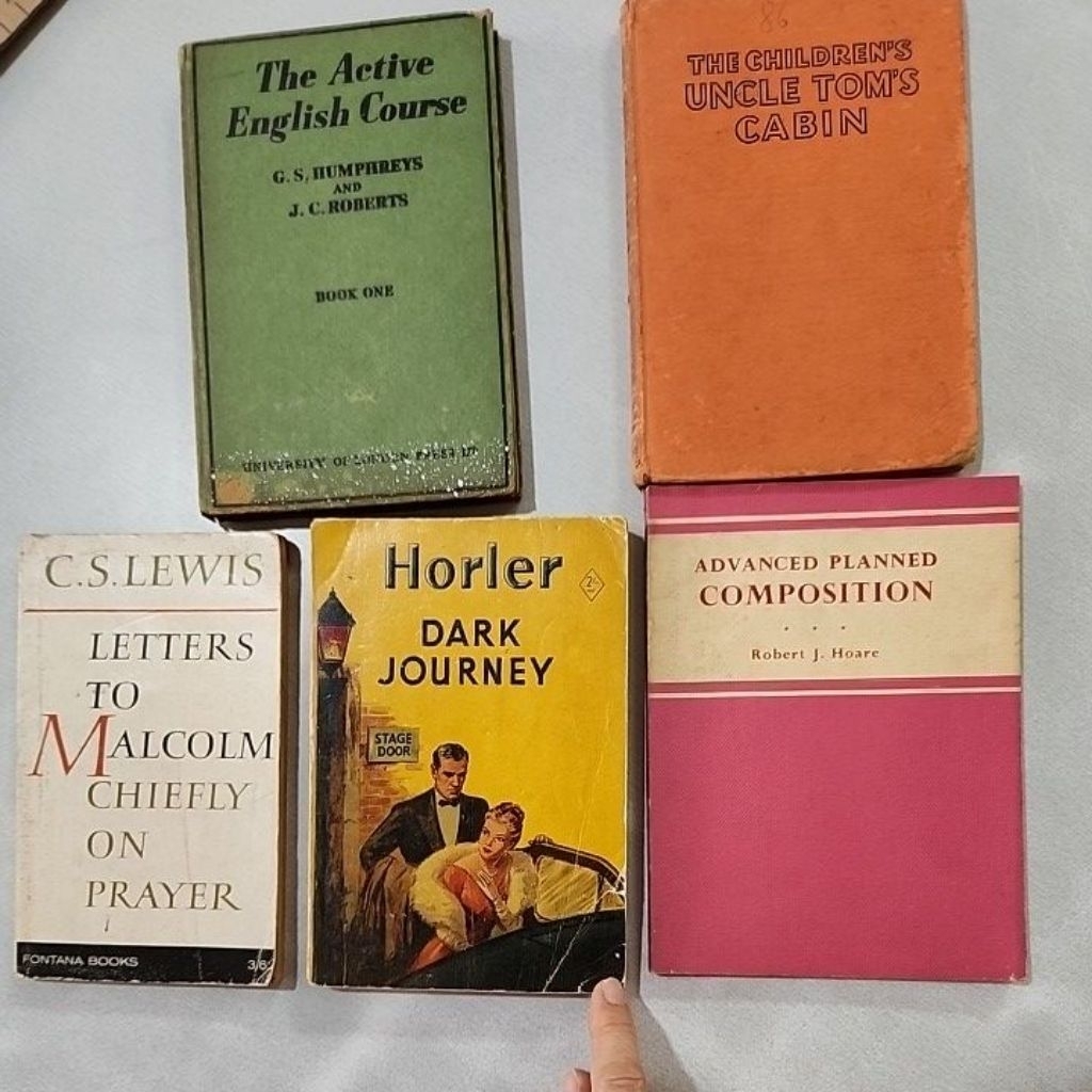 USED QG2 903 KSY 1950s ~ 1960s English old books | Shopee Philippines
