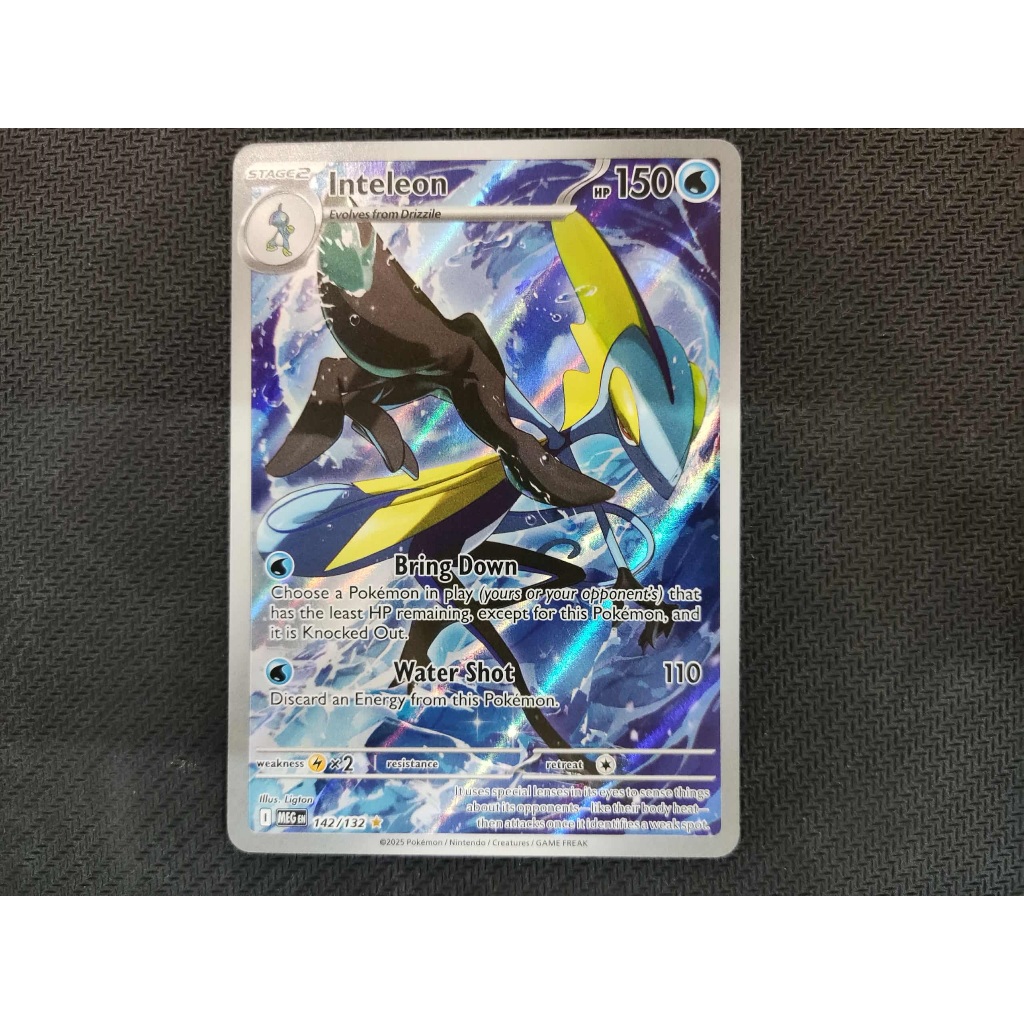 Pokemon TCG - Inteleon [IR] [142/132] | Shopee Philippines