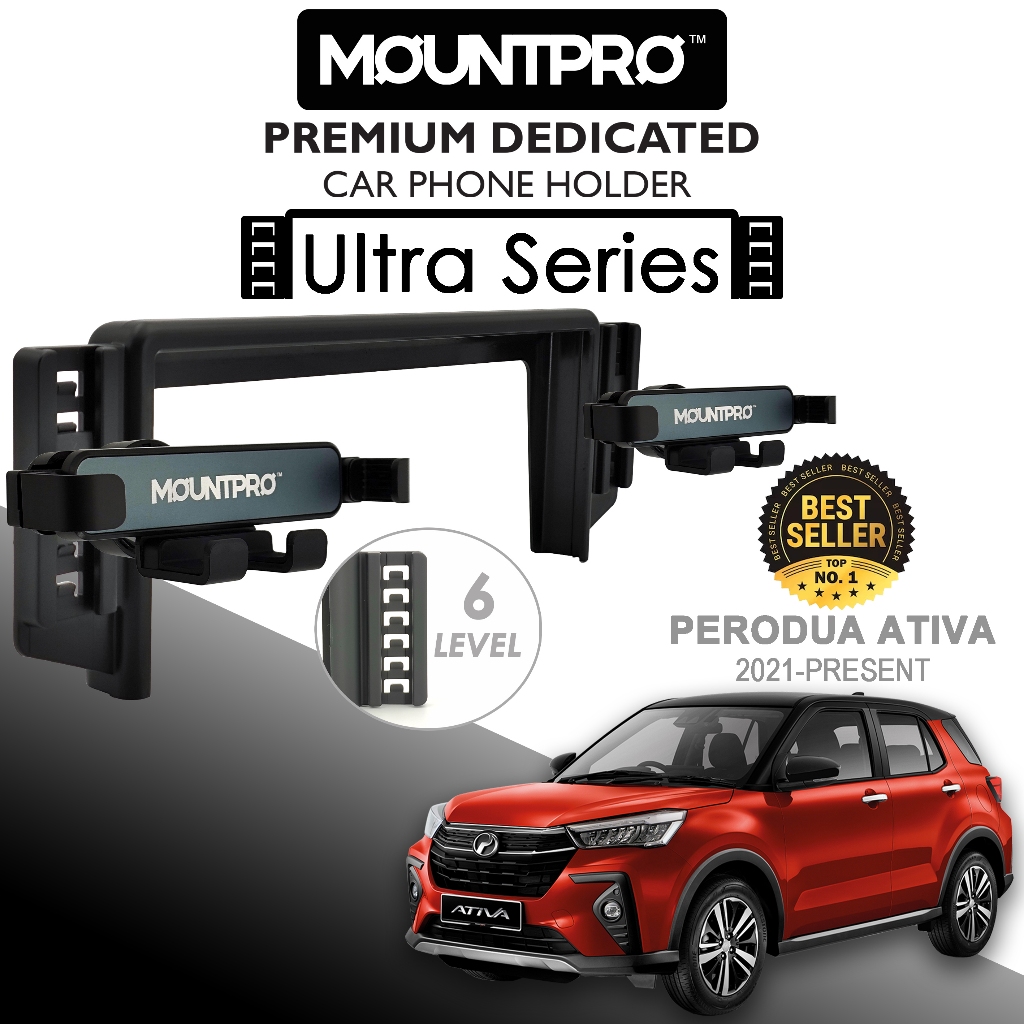 MOUNTPROTM Ultra Series Premium Dedicated Infotainment Screen Car Phone ...