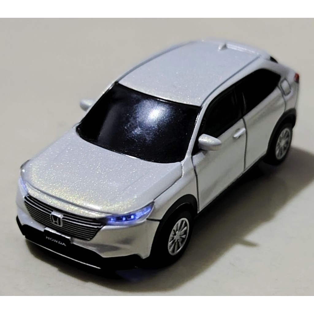 Minicar Honda vezel HR-V hrv pullback car model keychain with light ...