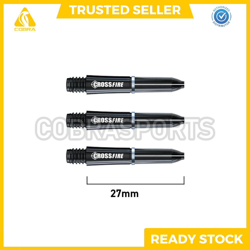 Red Dragon Darts Crossfire Carbon Fibre Shafts (Set of 3) | Shopee ...