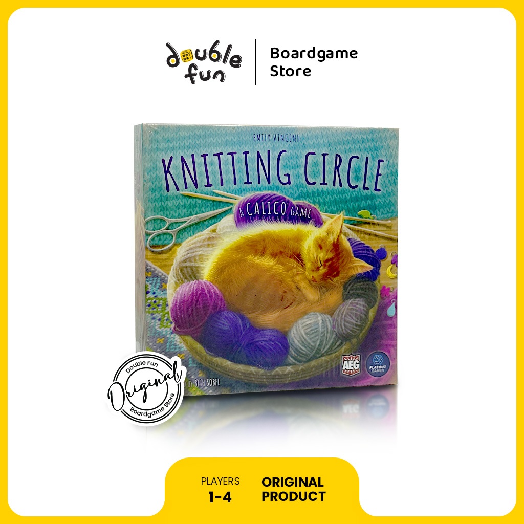 [Double Fun Boardgame] Knitting Circle (A Calico Game) | Shopee Philippines