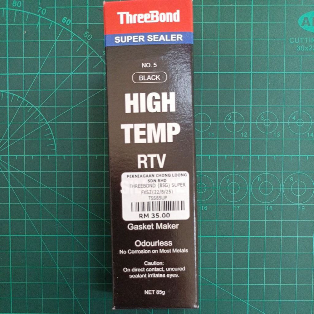 THREE BOND SUPER SEALER RTV GASKET MAKER BLACK ENGINE GUM GAM ENJIN ...