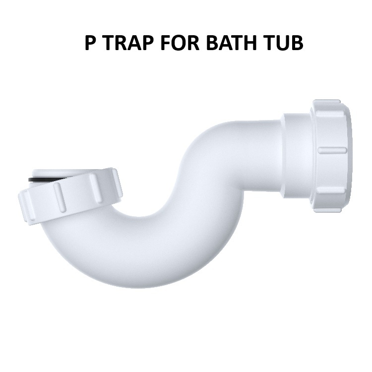 BATH P TRAP / Shallow/Low Level Bath Trap 40mm 1.5inch | Shopee Philippines