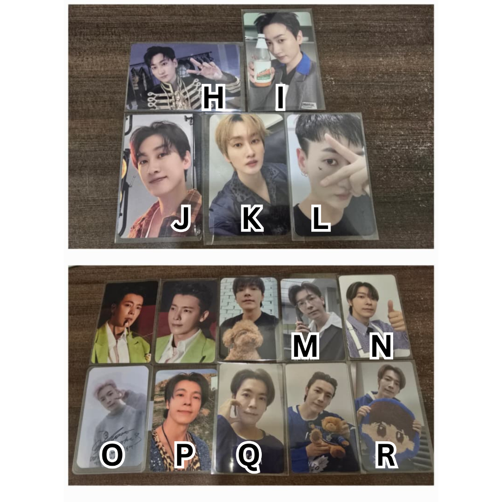 Super Junior D&E Donghae Eunhyuk Official Photocard PC 李东海李赫宰赫海小卡 ...