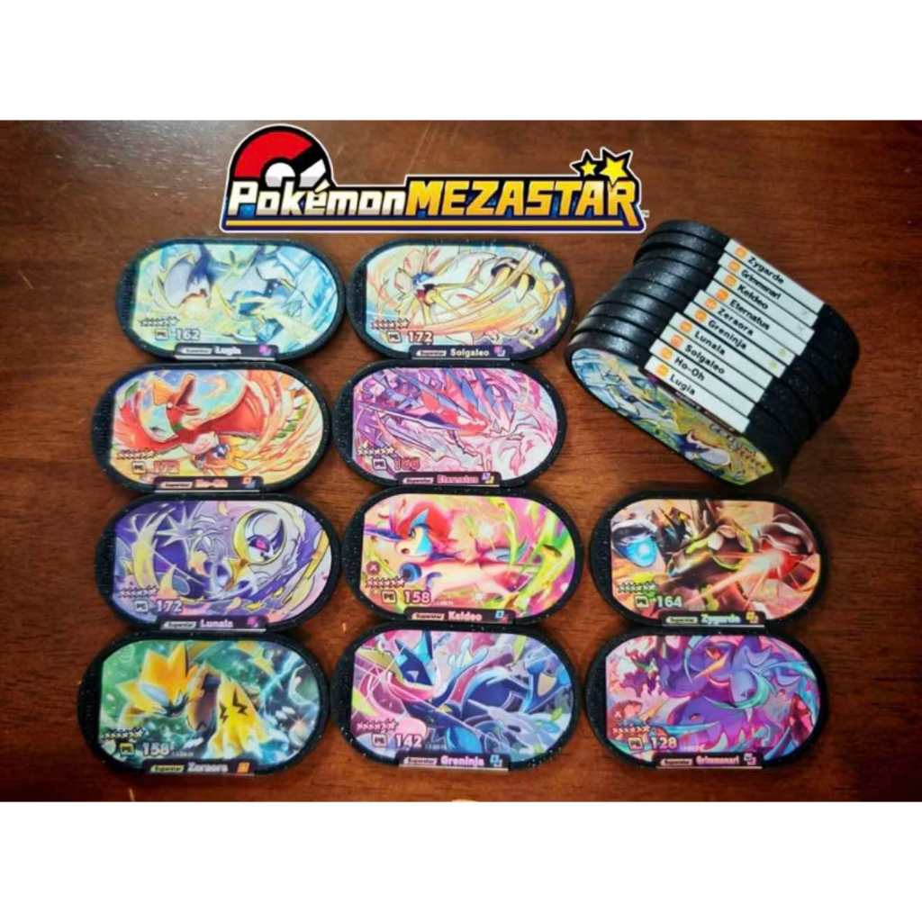 Pokemon Mezastar 6 Star Disk Card Superstar Pokemon Mezastar Molly ...