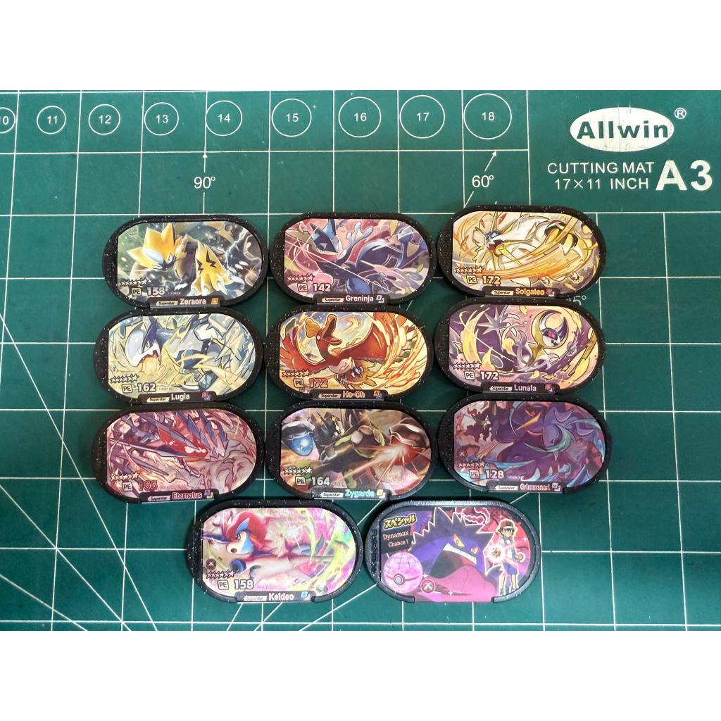 Pokemon Mezastar 6 Star Disk Card Superstar 100% scannable | Shopee ...