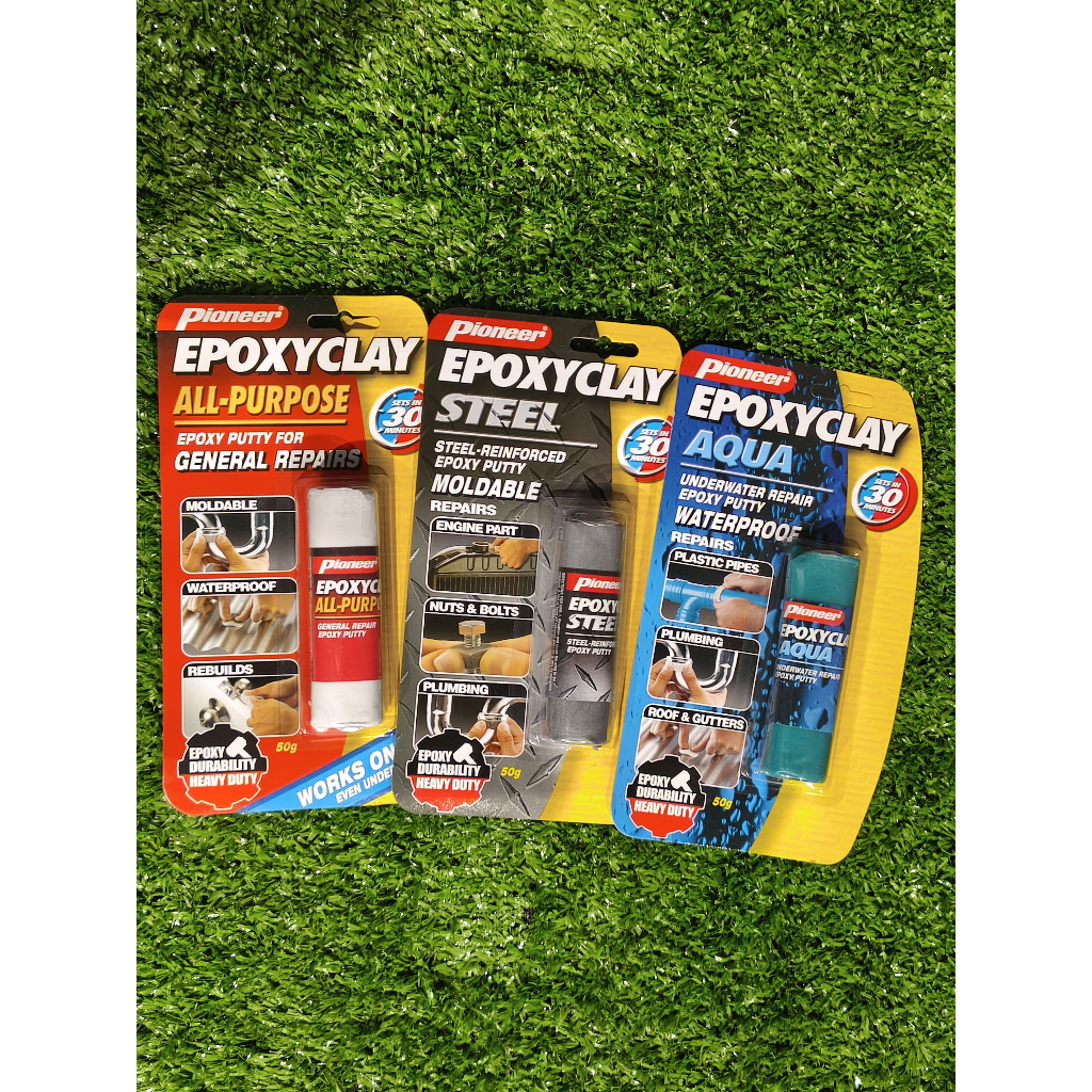 pioneer epoxy clay putty waterproof/steel/general repairs | Shopee ...