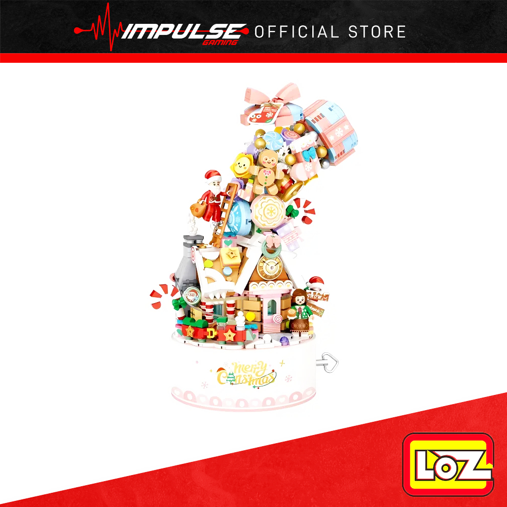 LOZ 1957 Mini Block Music Box Series - Christmas | Shopee Philippines