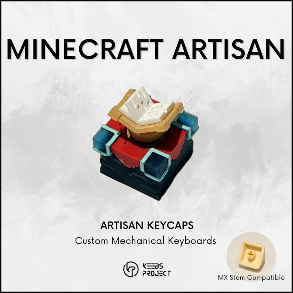 Minecraft Enchantment Table Artisan Keycaps for Mechanical Keyboard ...
