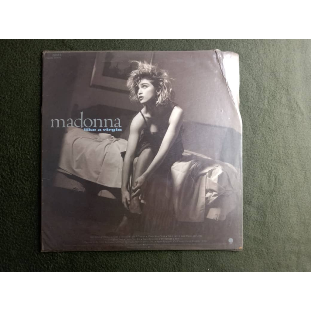 MADONNA LIKE A VIRGIN 1984 VINYL RECORD | Shopee Philippines