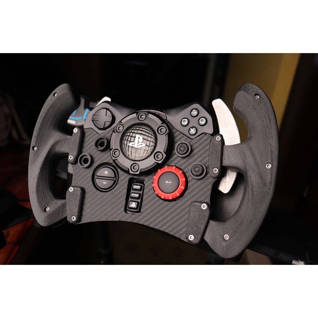 G29 / G923 Premium Carbon Fiber Infused F1 GT Steering Wheel for Logi ...