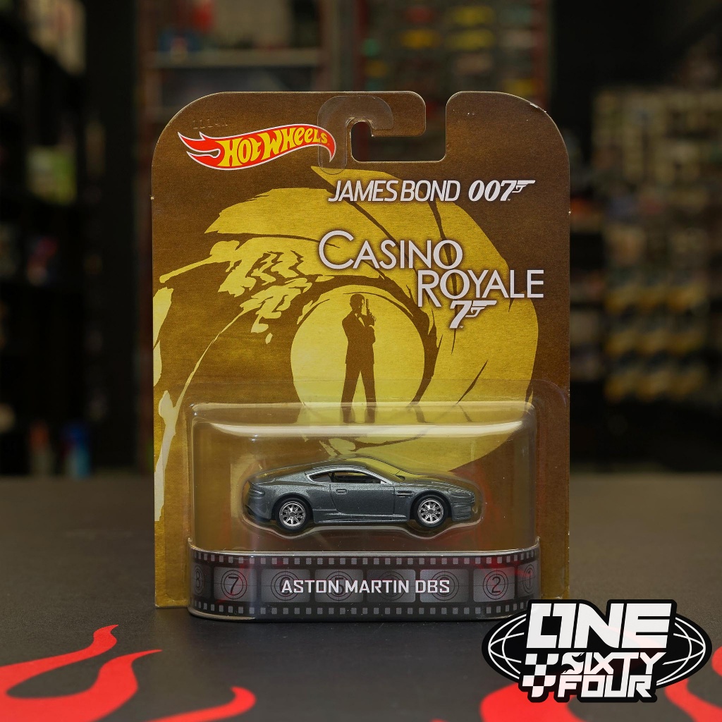 HOT WHEELS RETRO ENTERTAINMENT JAMES BOND 007 CASINO ROYALE ASTON ...