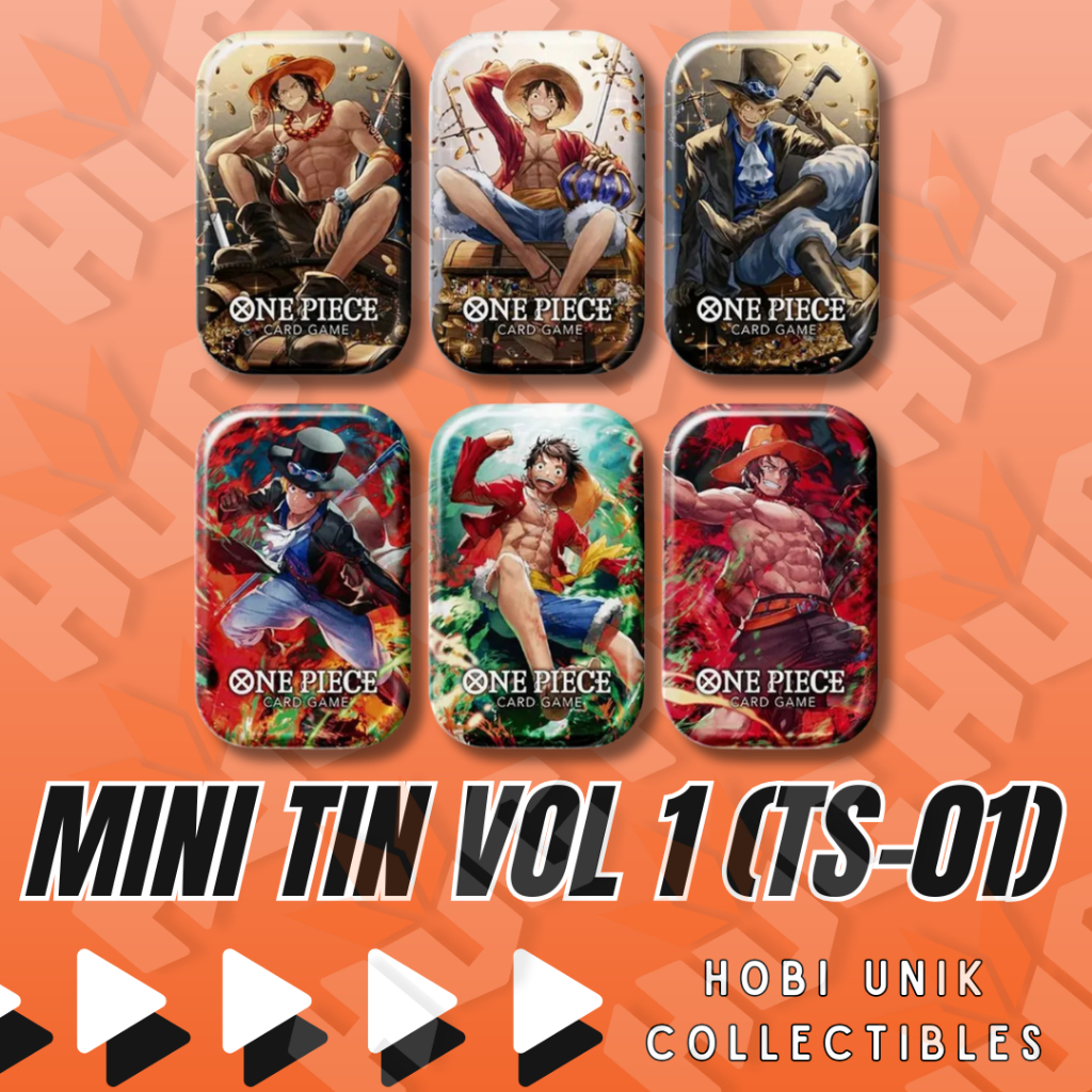 (Live Rip)[TS-01] One Piece Mini Tin TCG : Mini Tin Pack Set TS-01 Tin ...