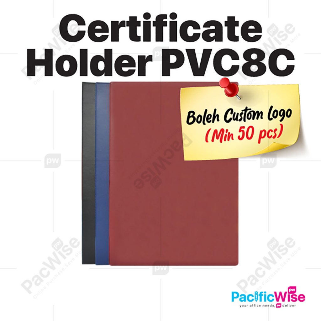 Certificate Holder PVC A4 – Fail Sijil / Kertas Sijil Folder Without ...