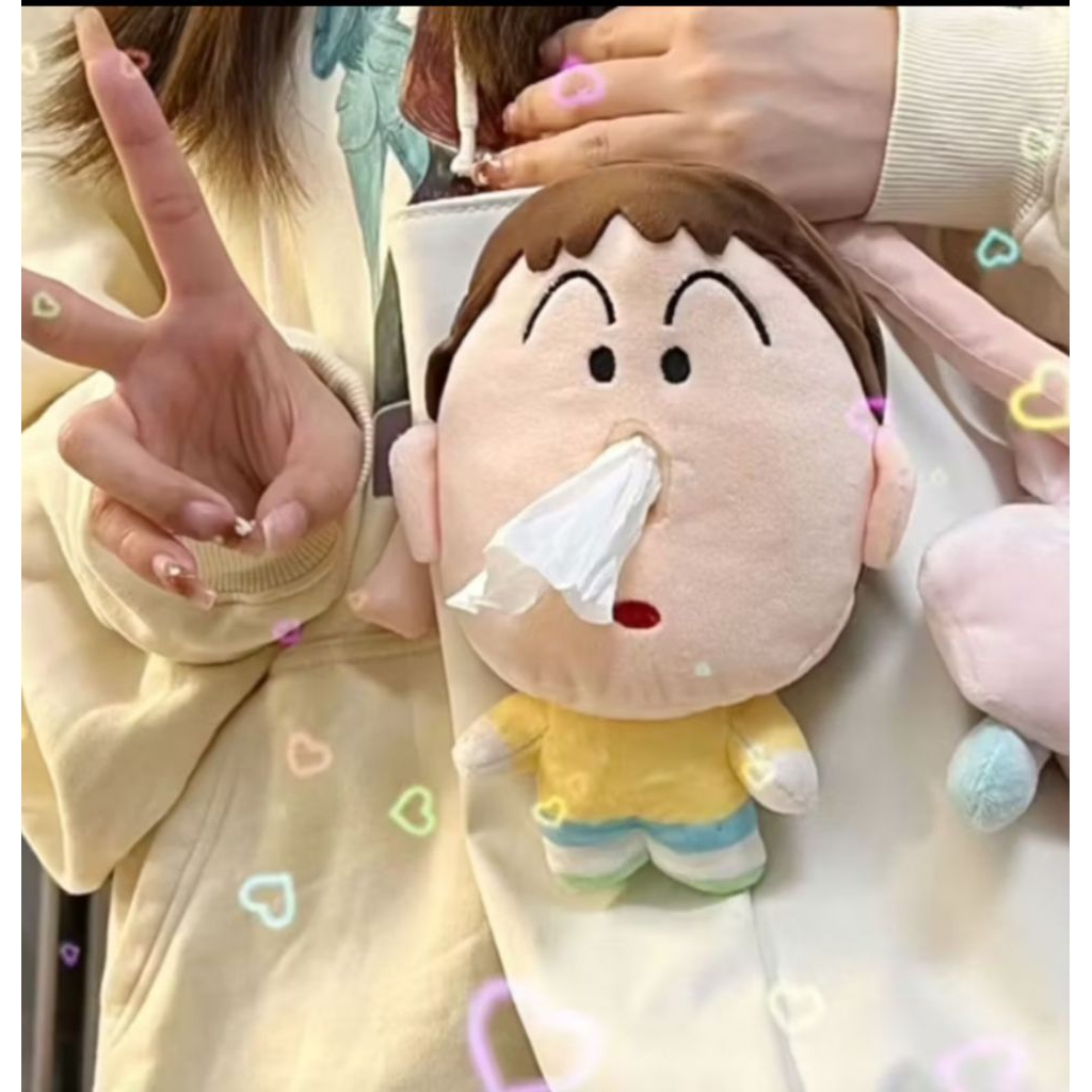 Crayon Shin-Chan Boochan Tissue Box Doll Funny Sense of Design Creative ...
