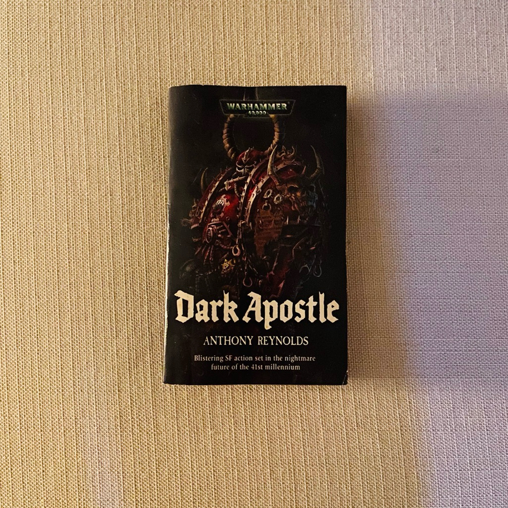 Warhammer 40,000 Dark Apostle Anthony Reynolds Secondhand Fantasy book ...