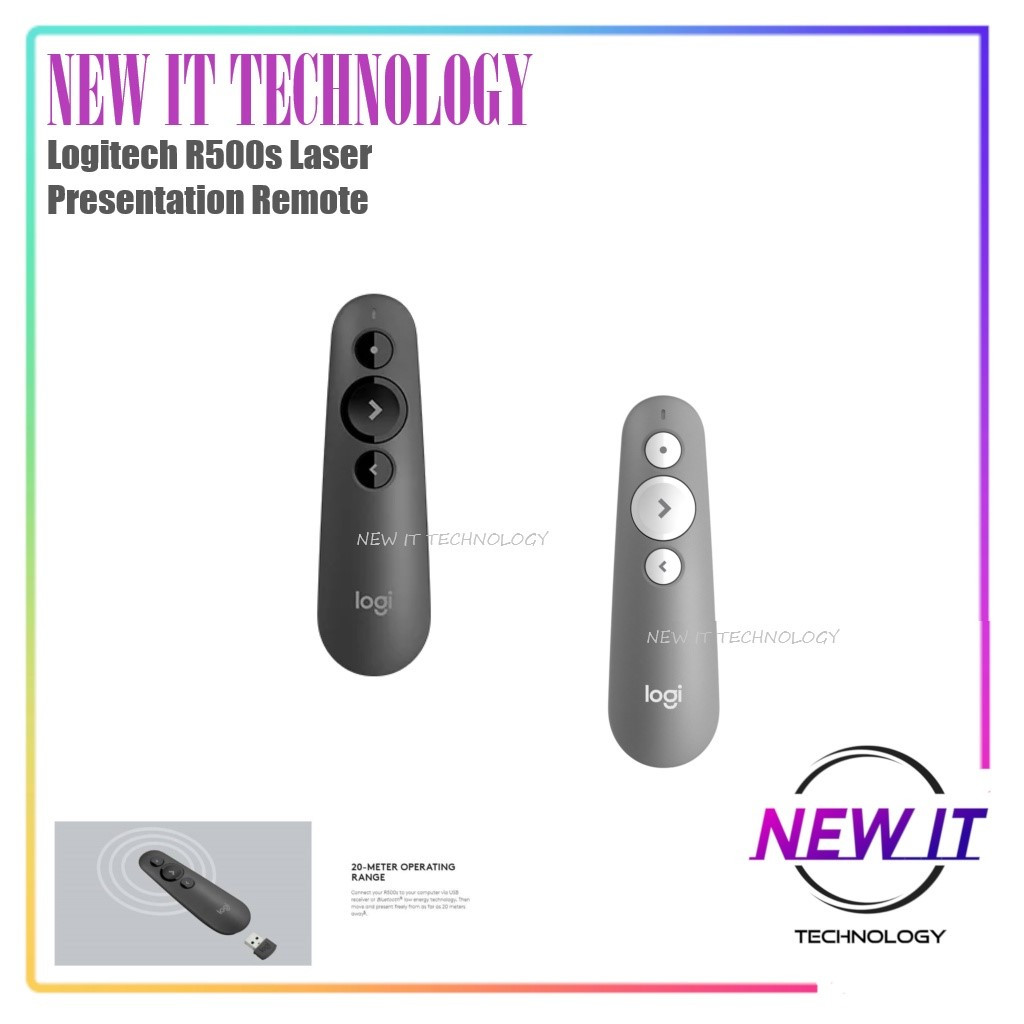 Logitech R400 / R500s Bluetooth / R800 / Spotlight Bluetooth 2.4GHz ...