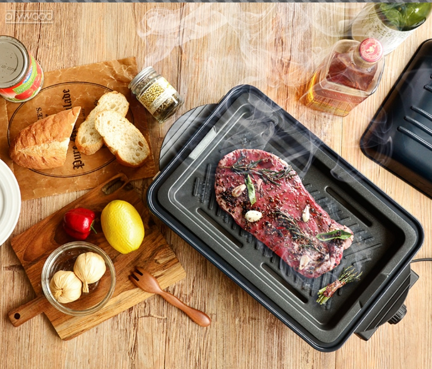 RECOLTE Home BBQ — RBQ-1电烤盘 barbecue grill plate indoor outdoor ...