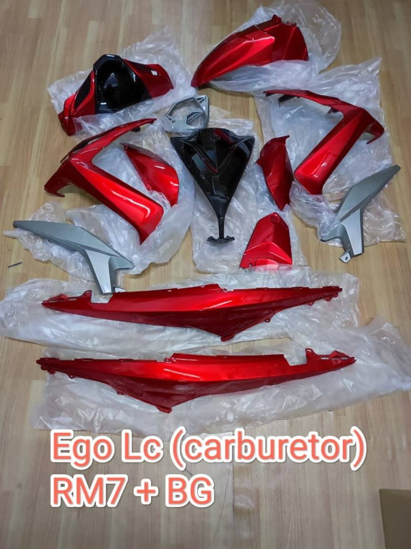 (KOSONG) Coverset Cover Set (HLD) yamaha egolc Ego LC (carburetor) | Shopee Philippines