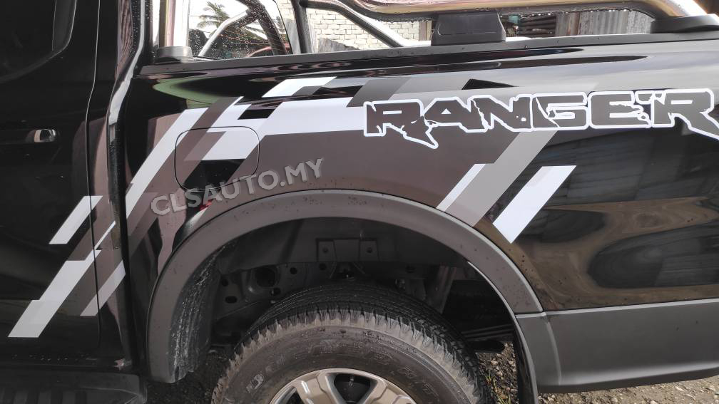 Ford Raptor Sticker Body Ranger Wildtrak Car Decal Side Lining 2022 XLT ...
