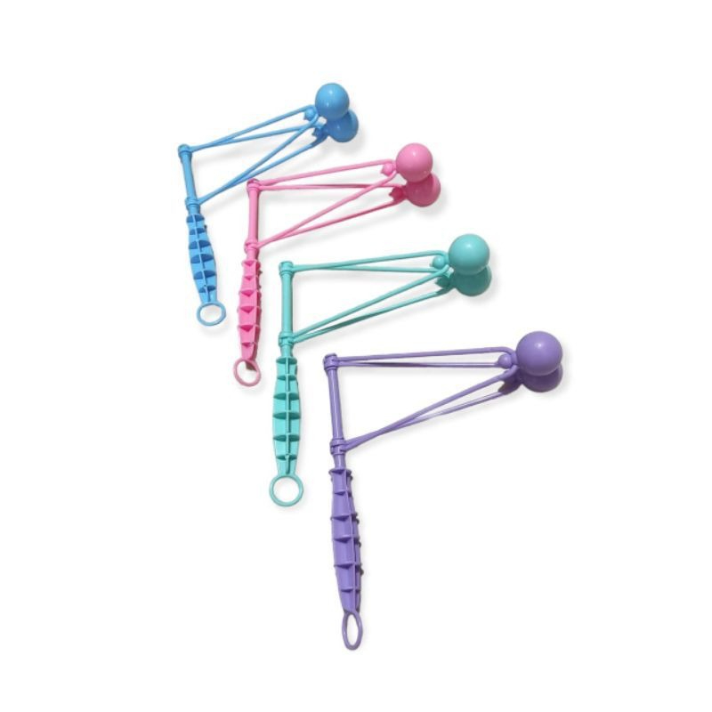 SUMAIRU Traditional Games Children Toys Lato Lato Loud Sound Toys Clackers 传统怀旧儿童玩具啪啪球拉拖球摇摆锤 ...