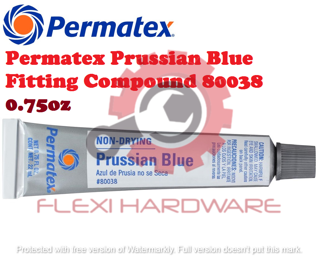 Permatex Prussian Blue Fitting Compound 80038 0.75oz | Shopee Philippines