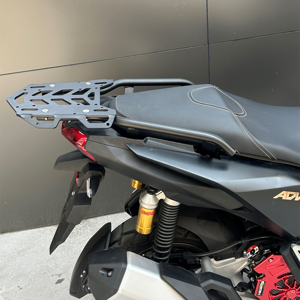 HONDA ADV 160 TOP BOX RACK HEAVY DUTY MONORACK STRONG QUALITY METAL ...