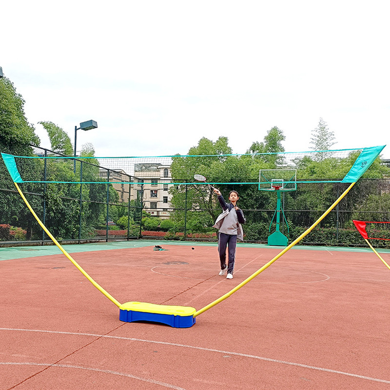 Net Badminton Portable Decathlon Badminton Net With Stand Jaring ...