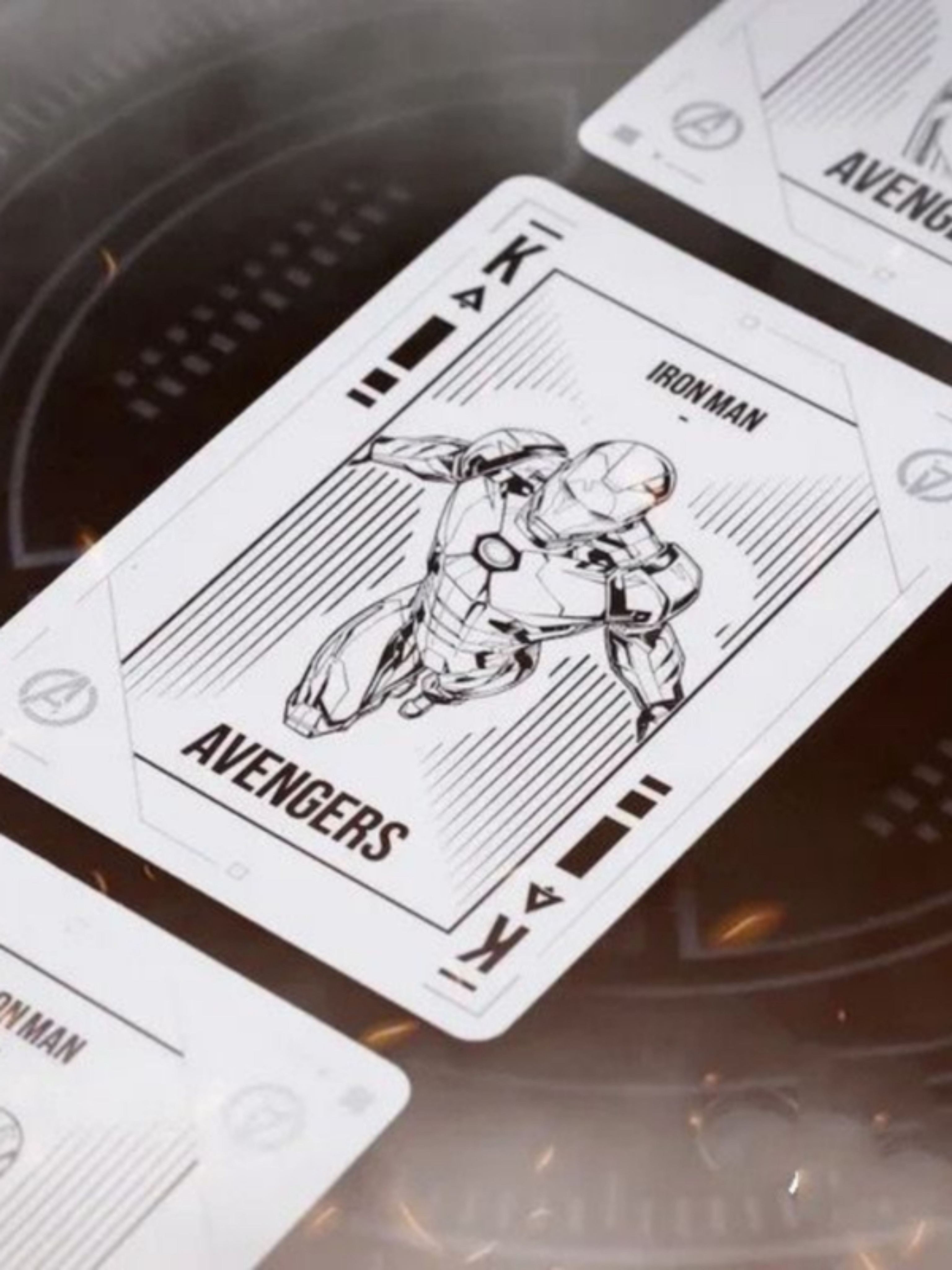 Kad Poker Marvel SpiderMan Black Panther IronMan Thor Captain America ...