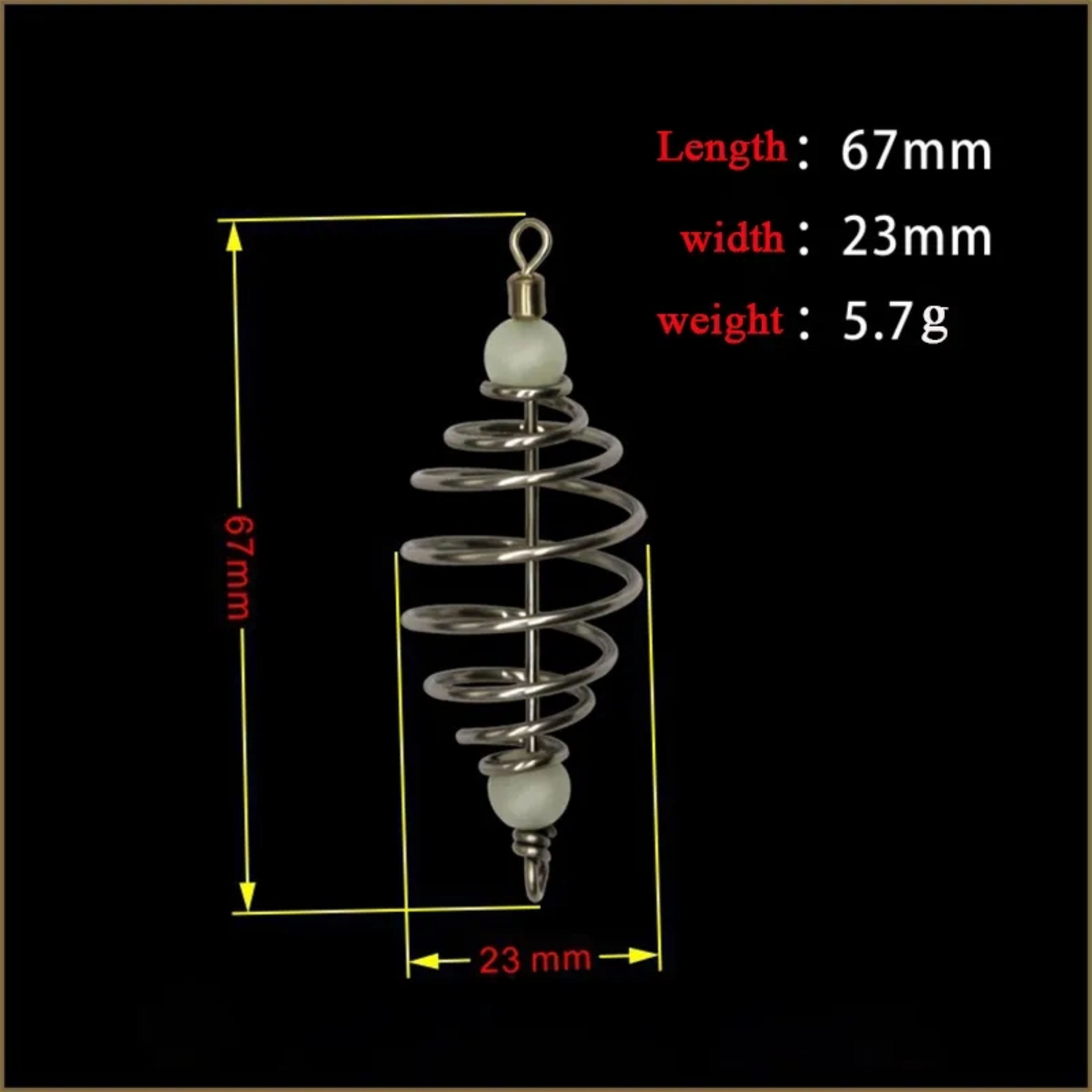 Spring Boom umpan dedak, luminous manek dan tiang swivel tampa mata ...