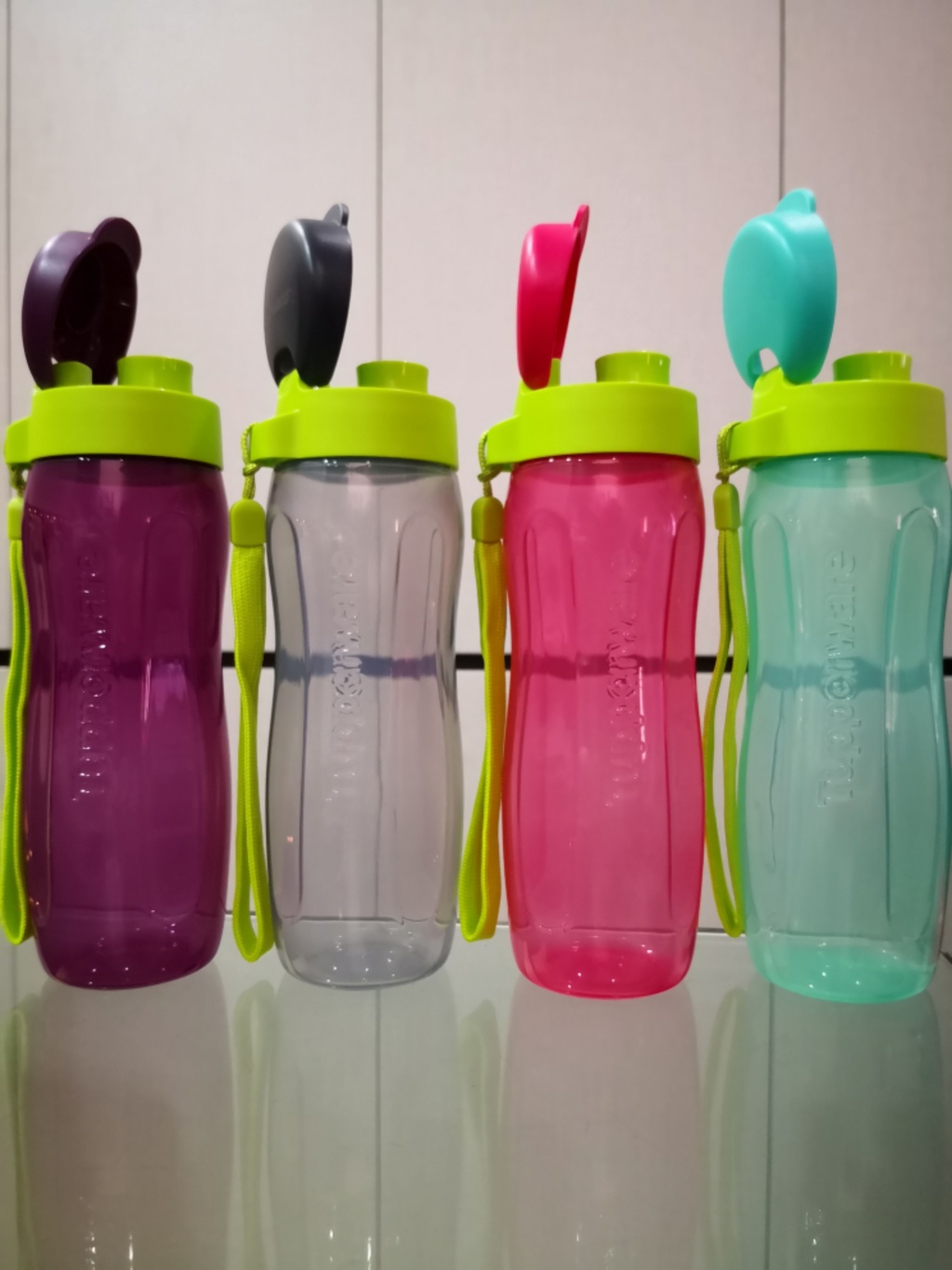 5 Jenis: Tupperware Slim Eco Bottles 1L/ 500ml tumbler (Pls Select ...